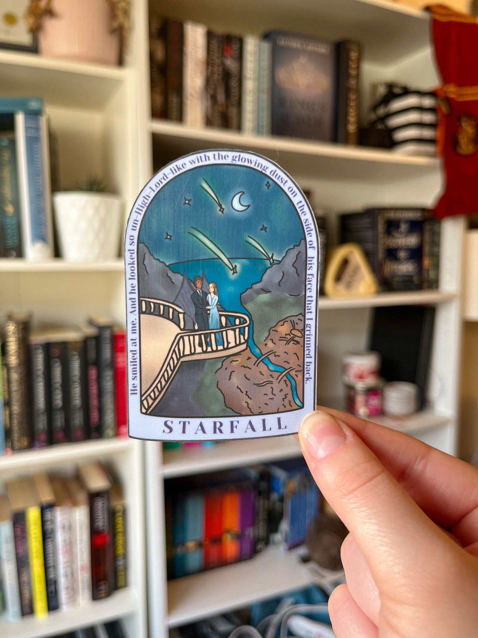 Starfall Sticker ACOTAR SJM Bookish Stickers Book - Etsy