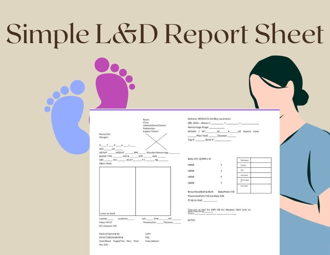 L&D SBAR Sheet, Simple and Easy to Use - Etsy
