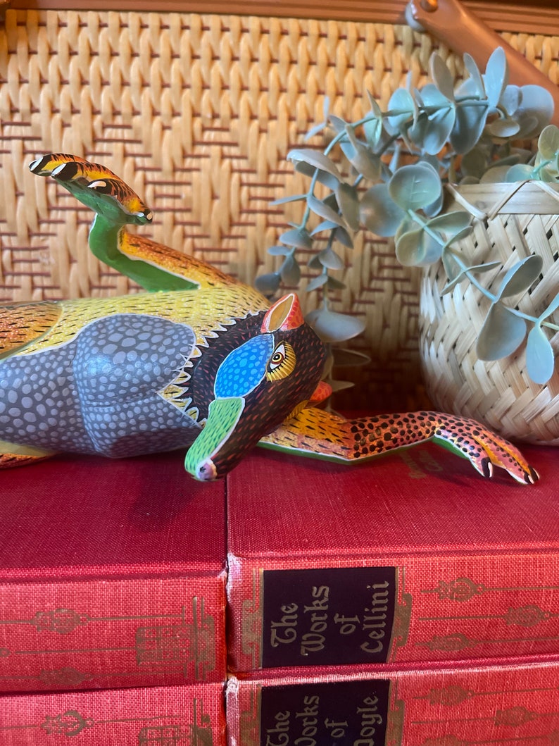 Alebrije by Elvis Castillo Armadillo - Ant Eater Oaxaca Mexico RARE - Etsy