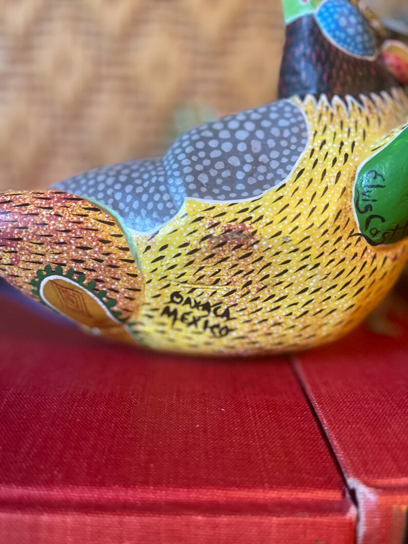 Alebrije by Elvis Castillo Armadillo - Ant Eater Oaxaca Mexico RARE - Etsy