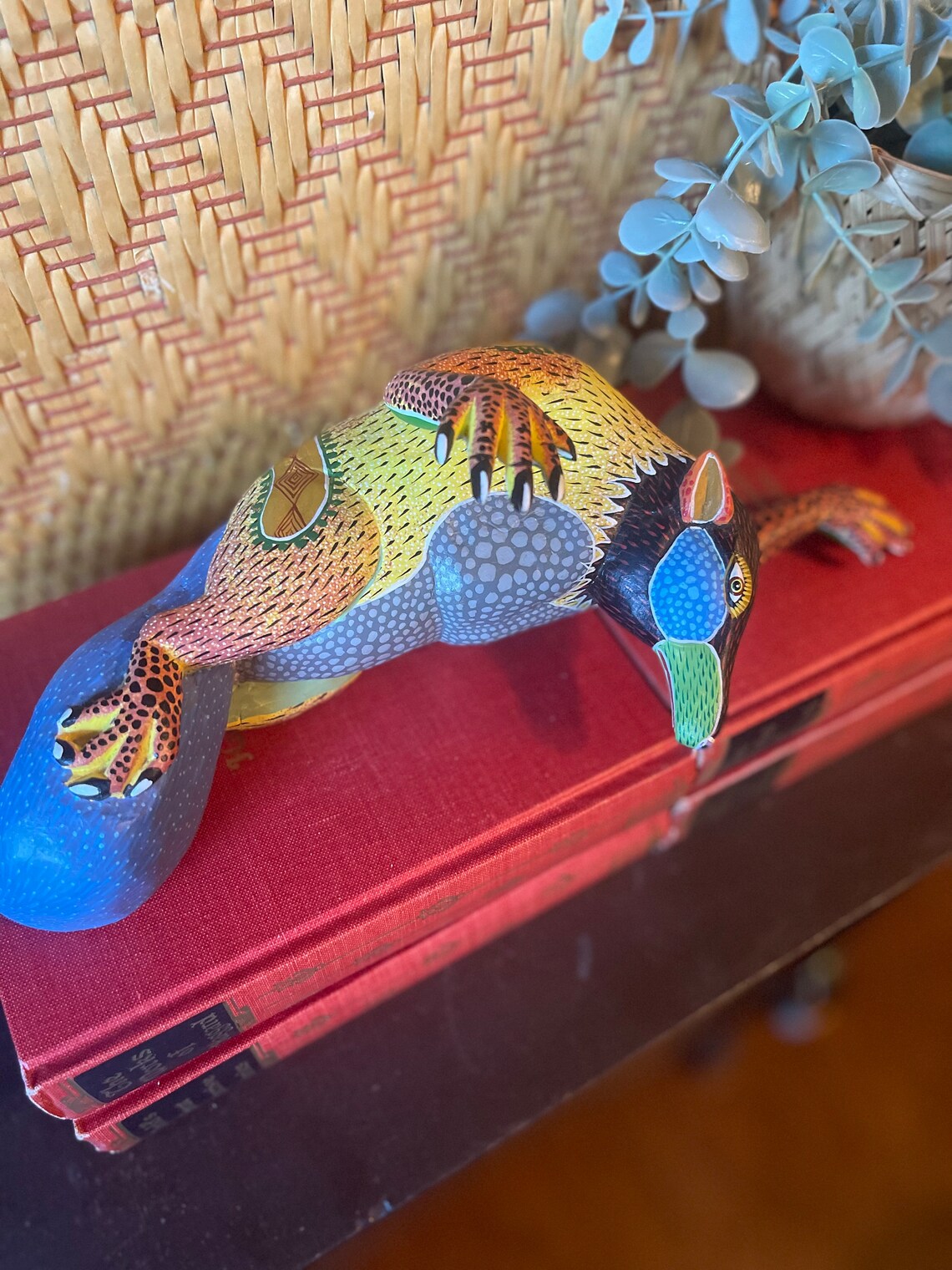 Alebrije by Elvis Castillo Armadillo - Ant Eater Oaxaca Mexico RARE - Etsy