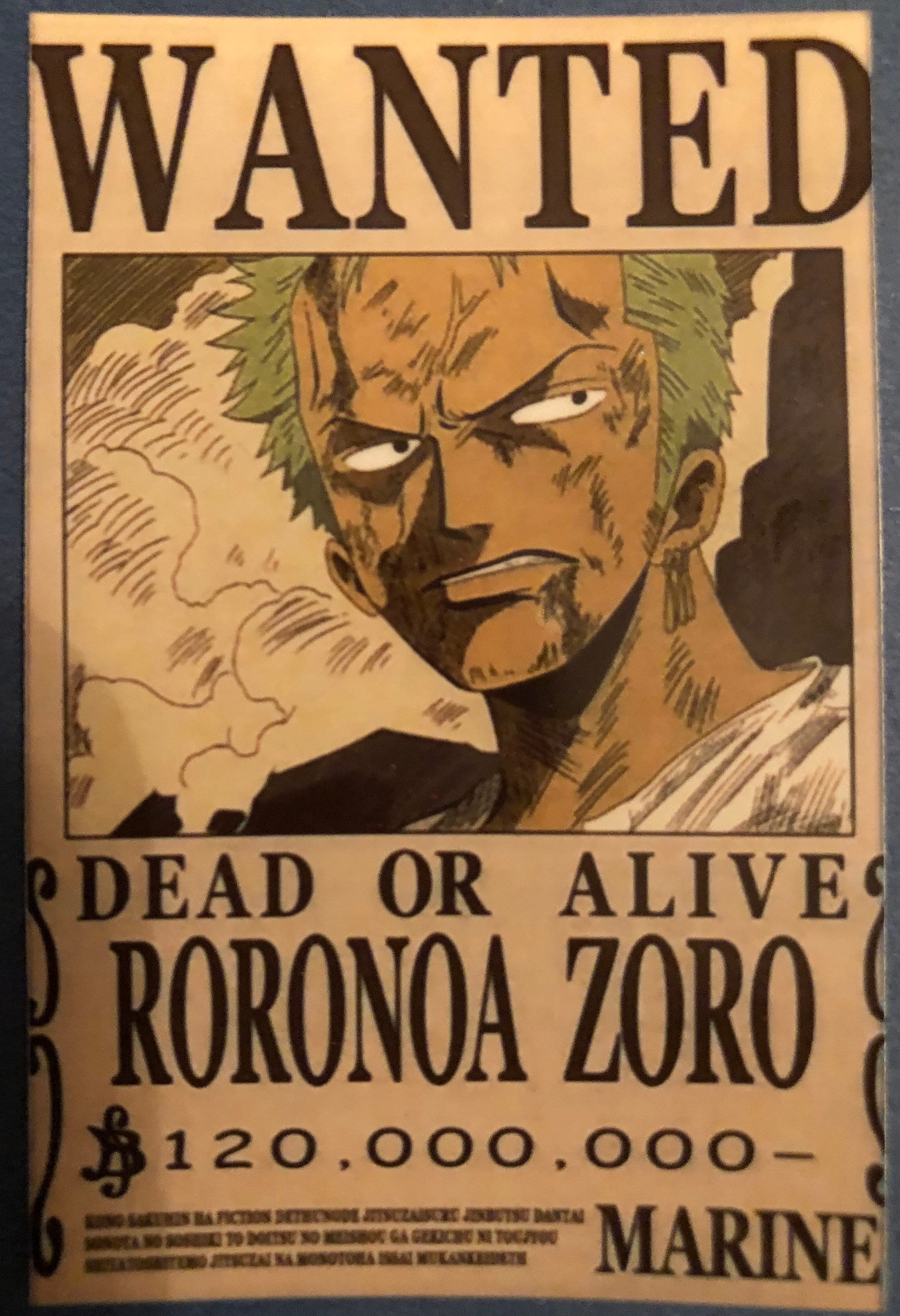 One Piece Wanted Poster Mini STICKERS Pre-Timeskip | Etsy