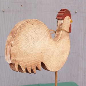 Vintage Rooster Stand Farm Animal Barn Chicken Chicken Coop Farmhouse ...