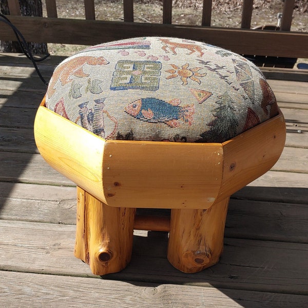 Upholstered Stool - Etsy