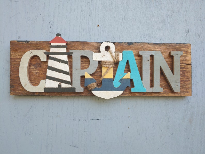 Nautical Captain Wall Sign Rustic Sailing Boating Ship - Etsy