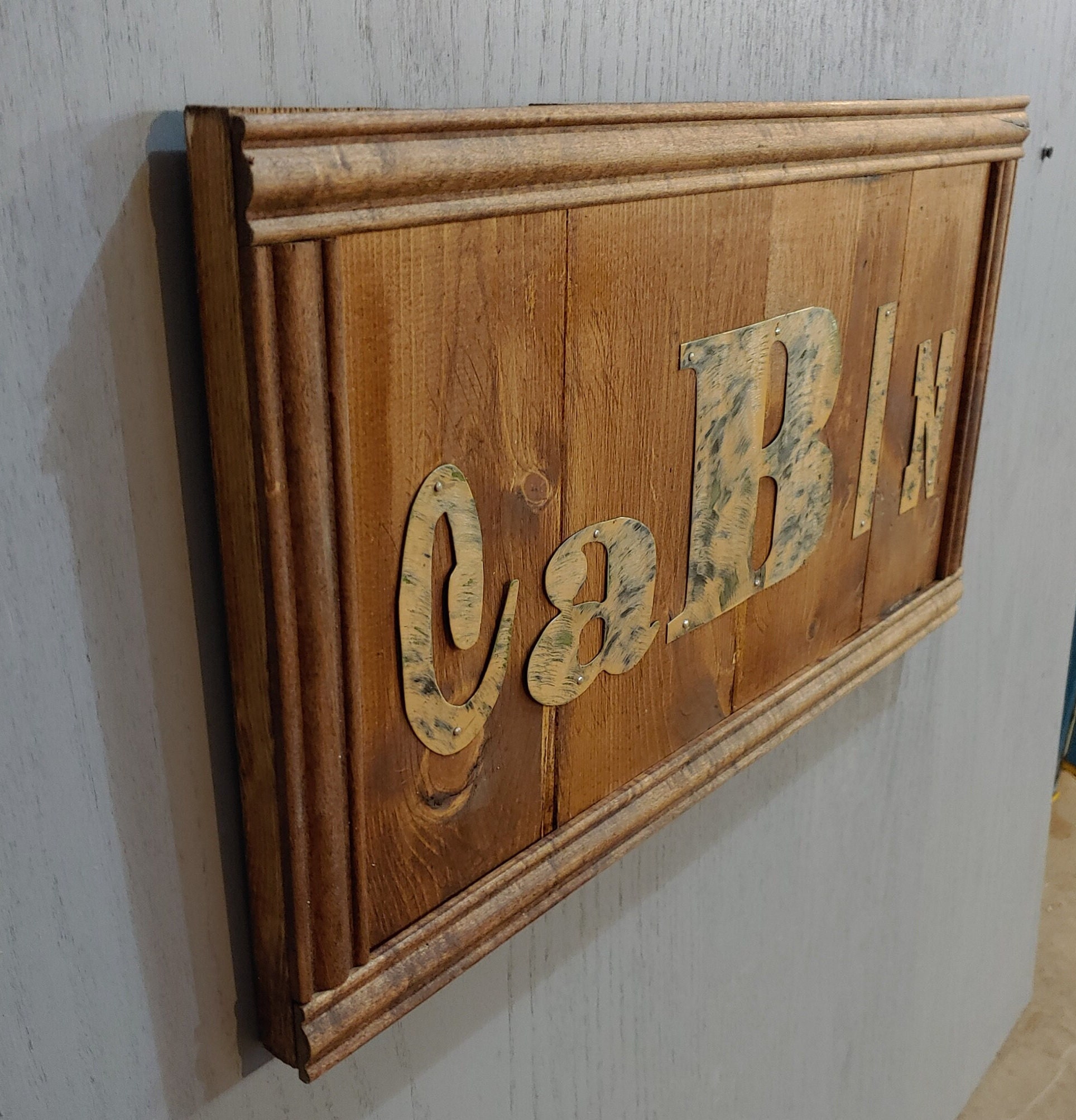 Rustic Mismatched Letters cabin Wall Sign Cabin Cottage Lodge Wall Art ...