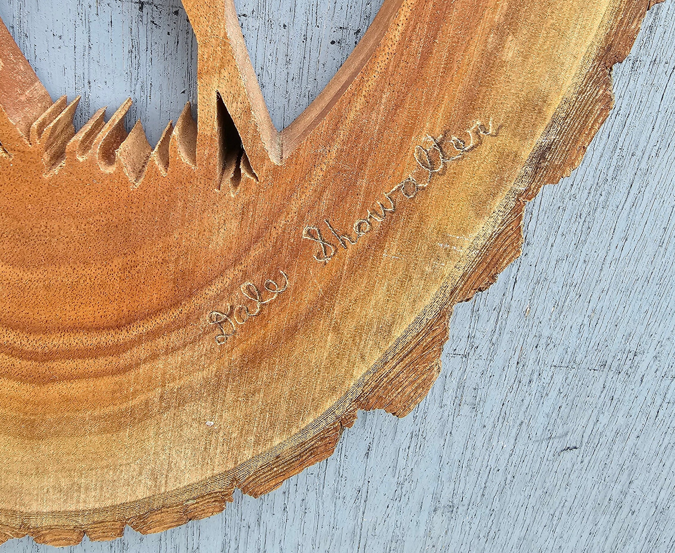 Vintage Live Edge Elk Cutout Design Wall Hanging Cabin Decor - Etsy