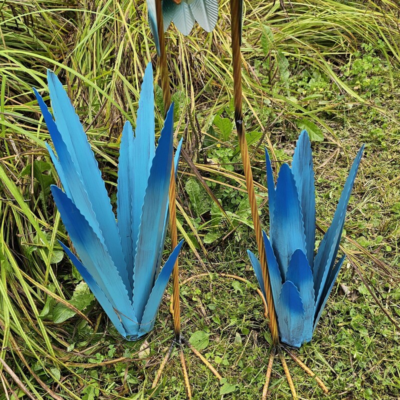 Metal Agave Yard Art - Etsy