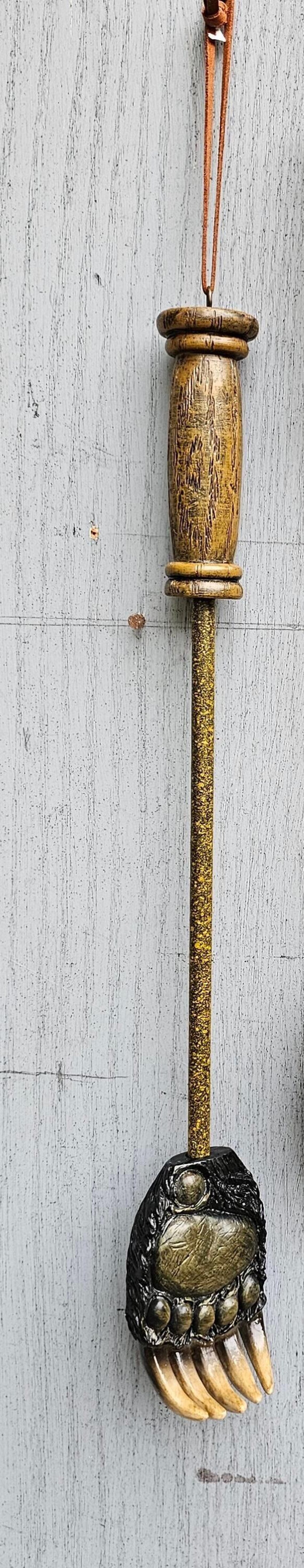 Bear Claw Back Scratcher Itching Heavy Duty Leather Strap ~ 1332 - Etsy