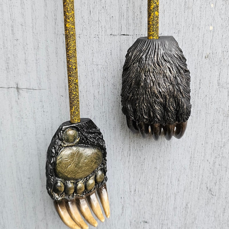 Wood Carved Bears - Etsy