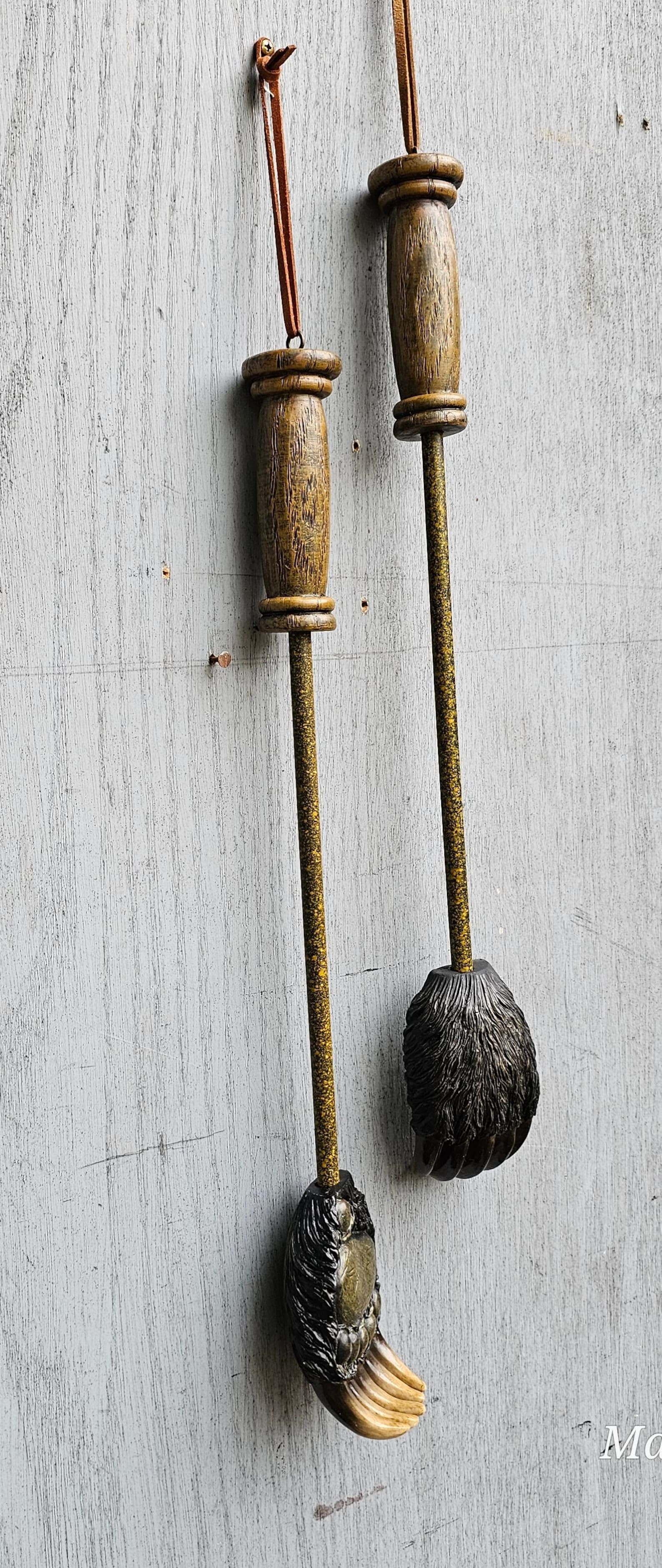 Bear Claw Back Scratcher Itching Heavy Duty Leather Strap ~ 1332 - Etsy