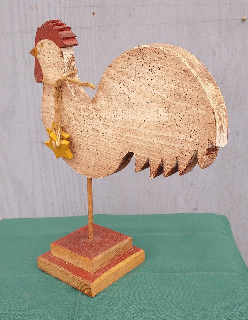 Vintage Rooster Stand Farm Animal Barn Chicken Chicken Coop - Etsy