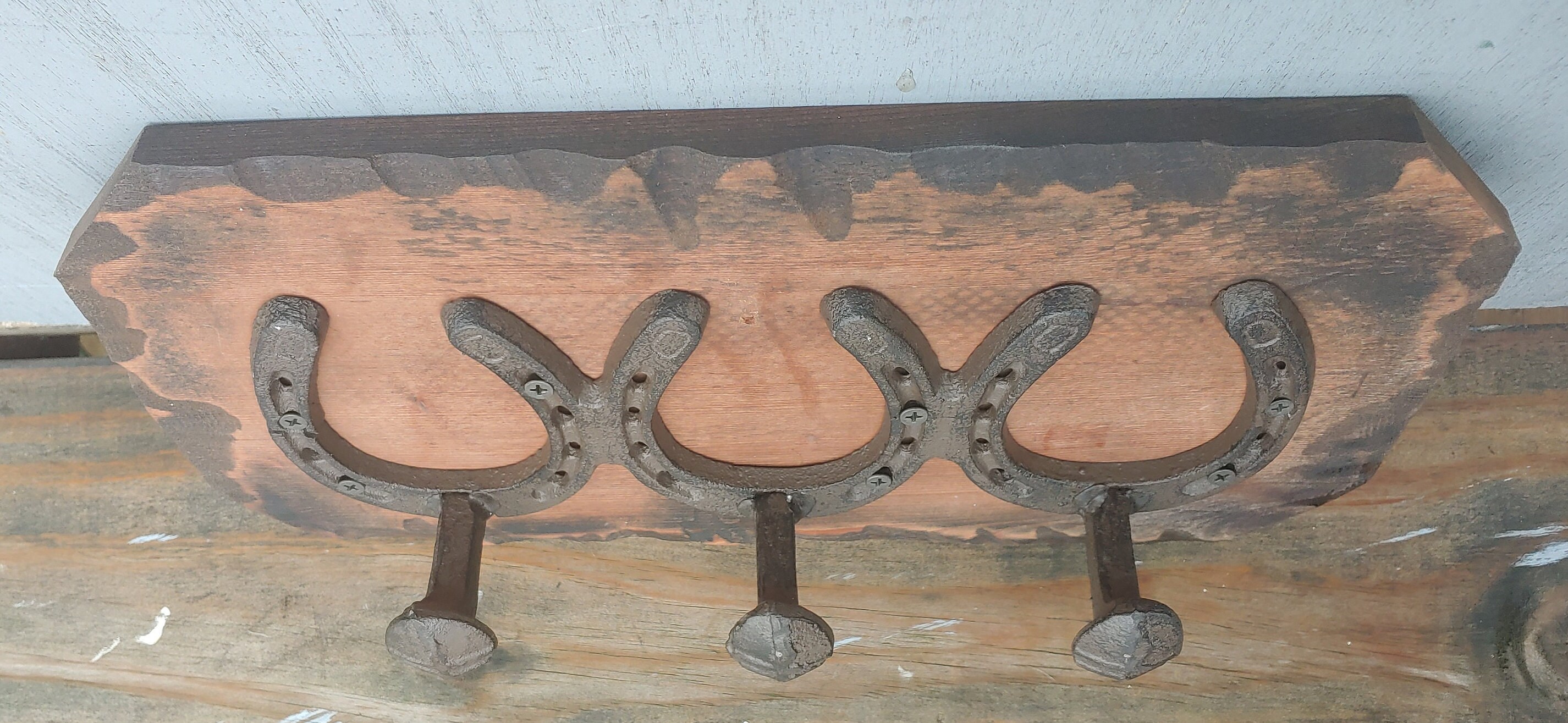 Horseshoe Coat Rack