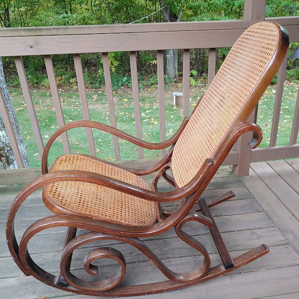 Bentwood Rocker - Etsy