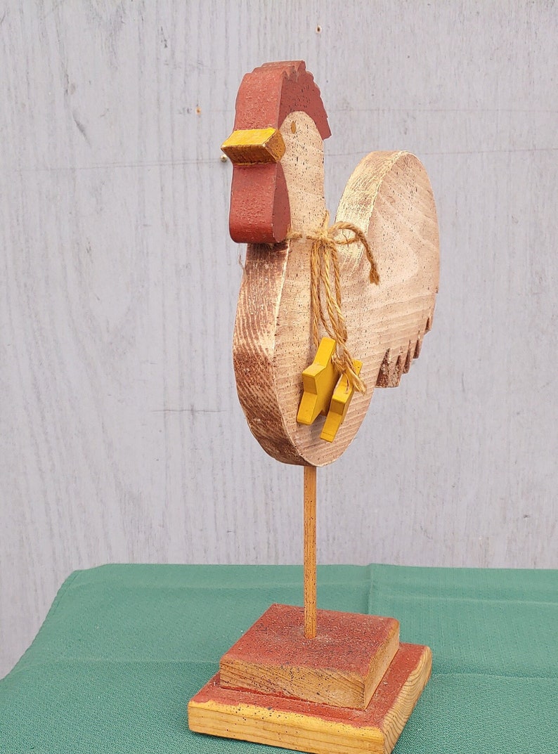 Vintage Rooster Stand Farm Animal Barn Chicken Chicken Coop - Etsy