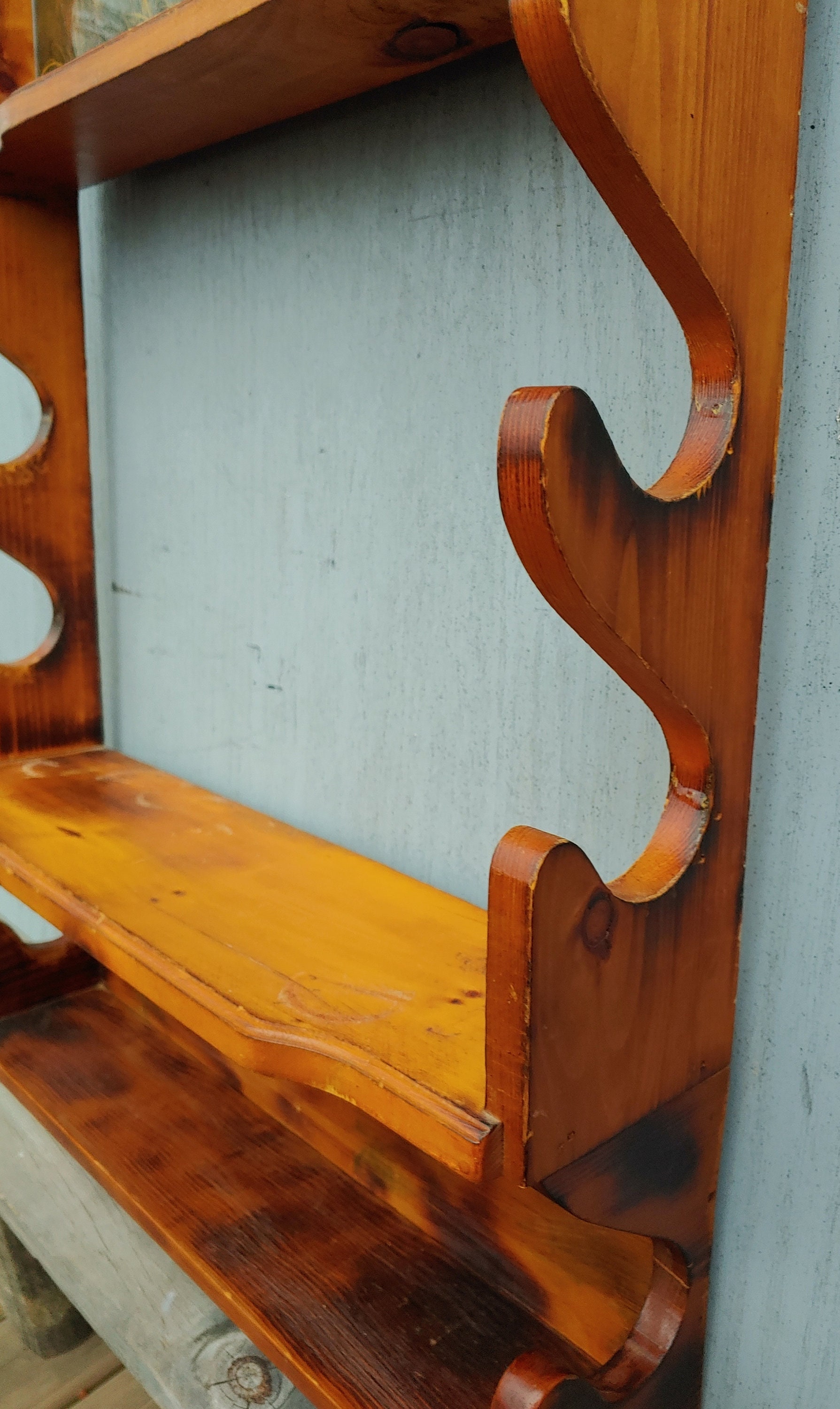 Vintage Gun Rifle Shotgun Rack Wildlife Scene Battery Operated Clock ...