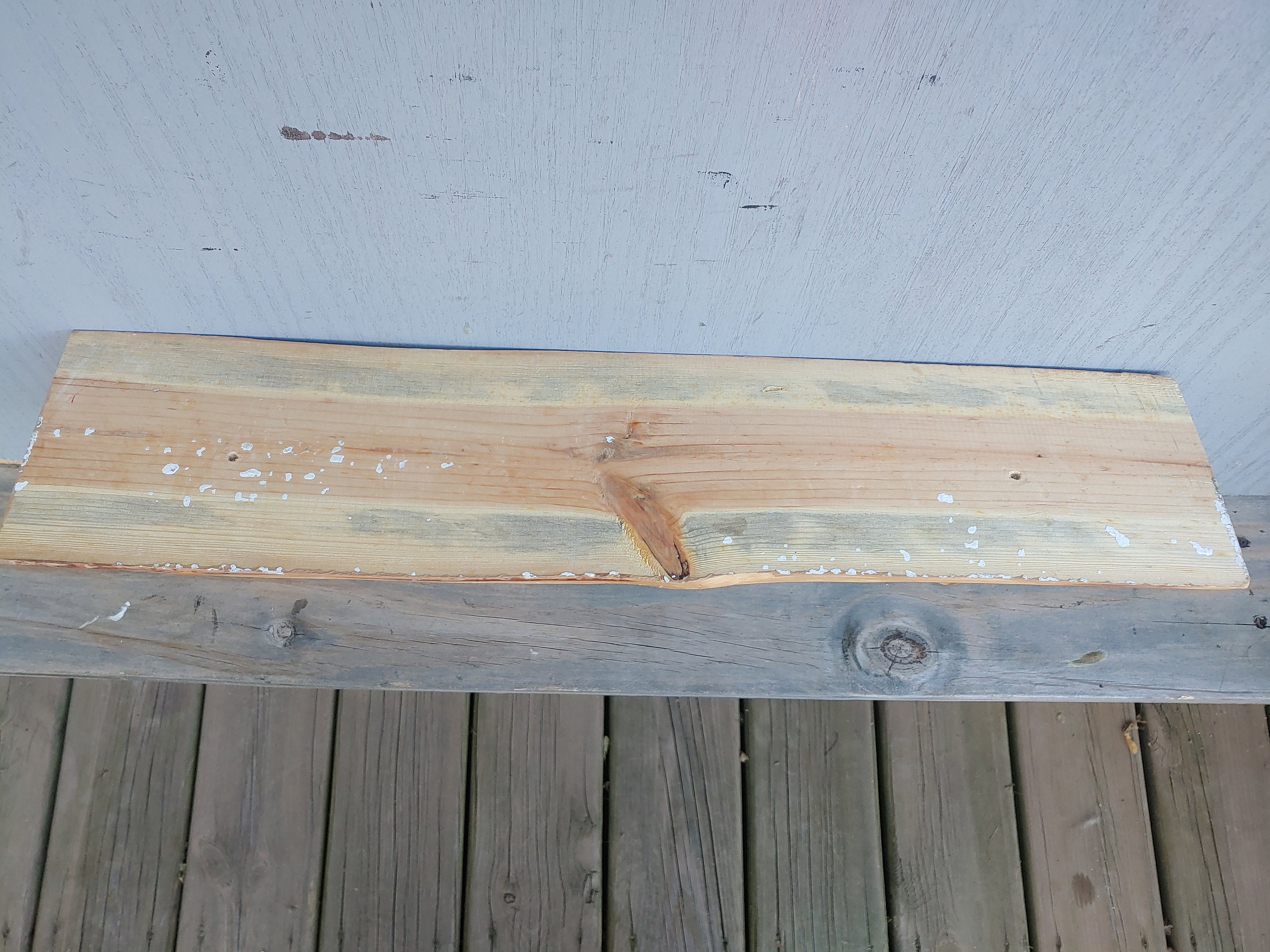 Heavy Half Log Coat/hat Rack Storage Wood Hanger Primitive Rustic Cabin ...