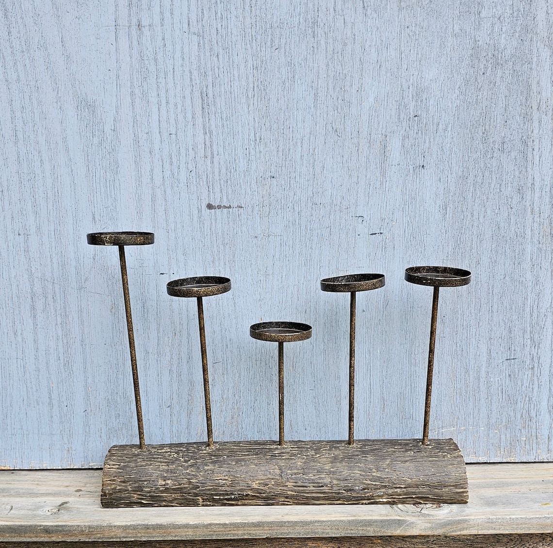 Ceramic Log Pedestal Pillar Candle Holder Candelabra Various - Etsy