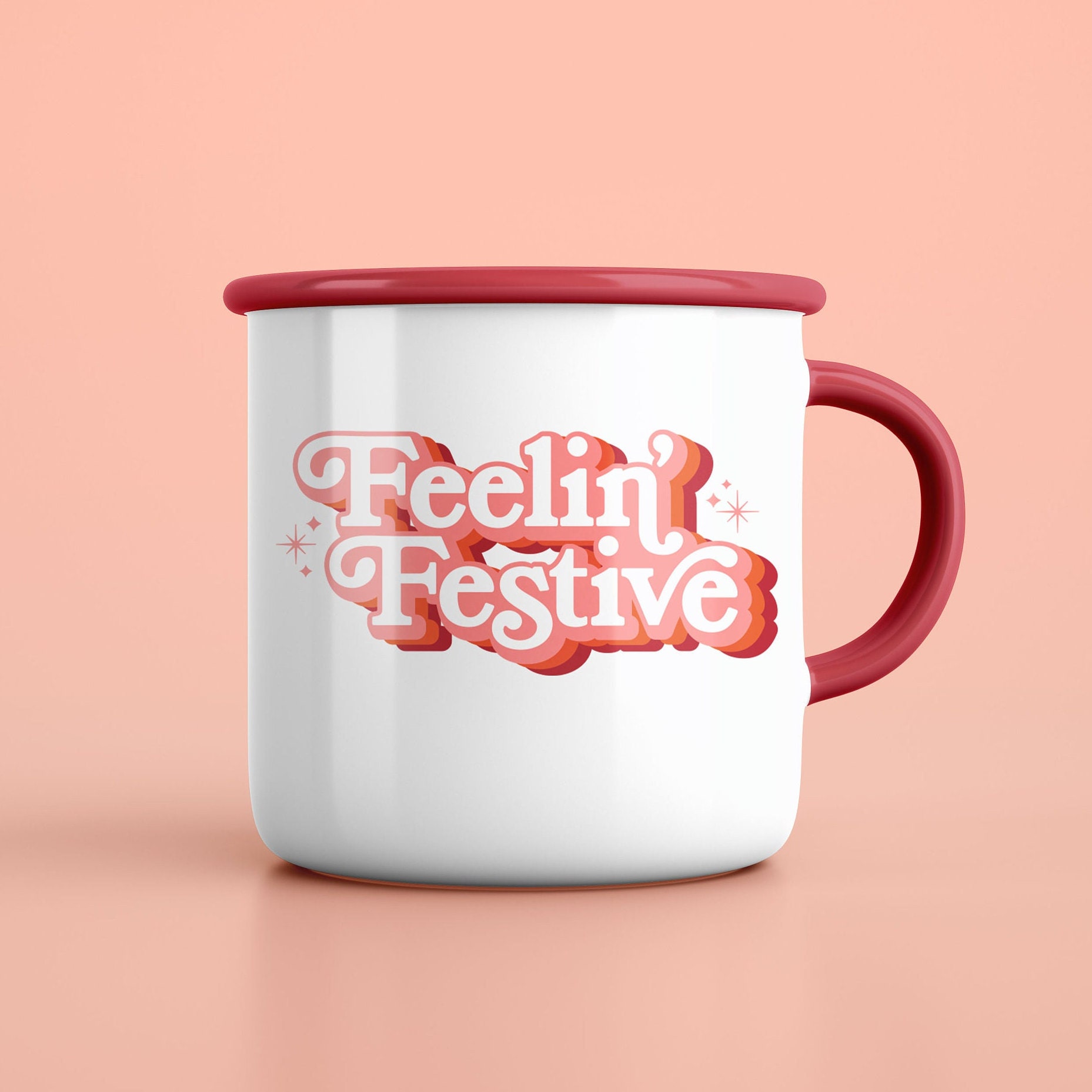 Feelin Festive Svg, Retro Christmas Svg, Feeling Festive Png, INSTANT ...
