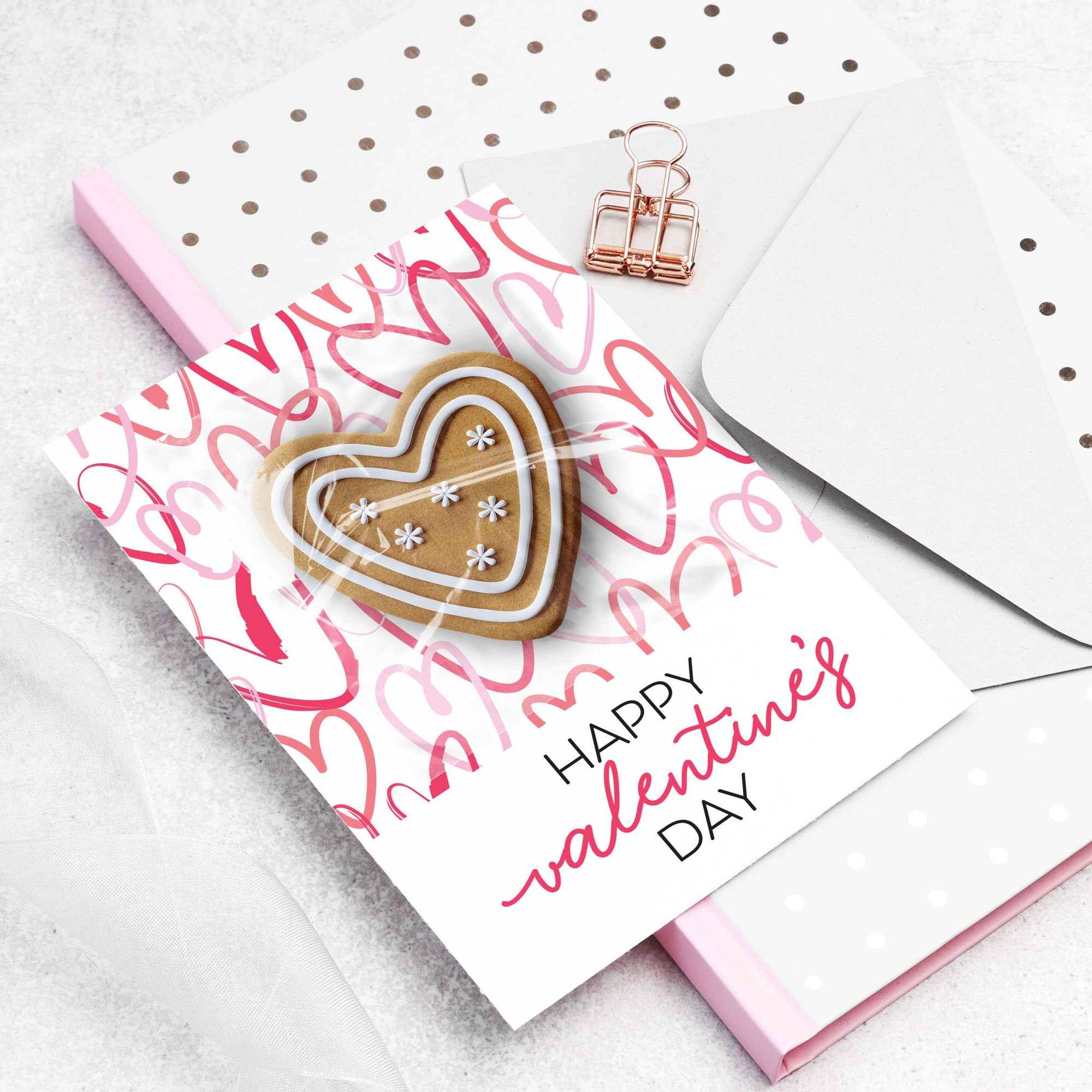 Printable Cookie Card, Valentines DIY Cookie Kit, Cookie Run ...