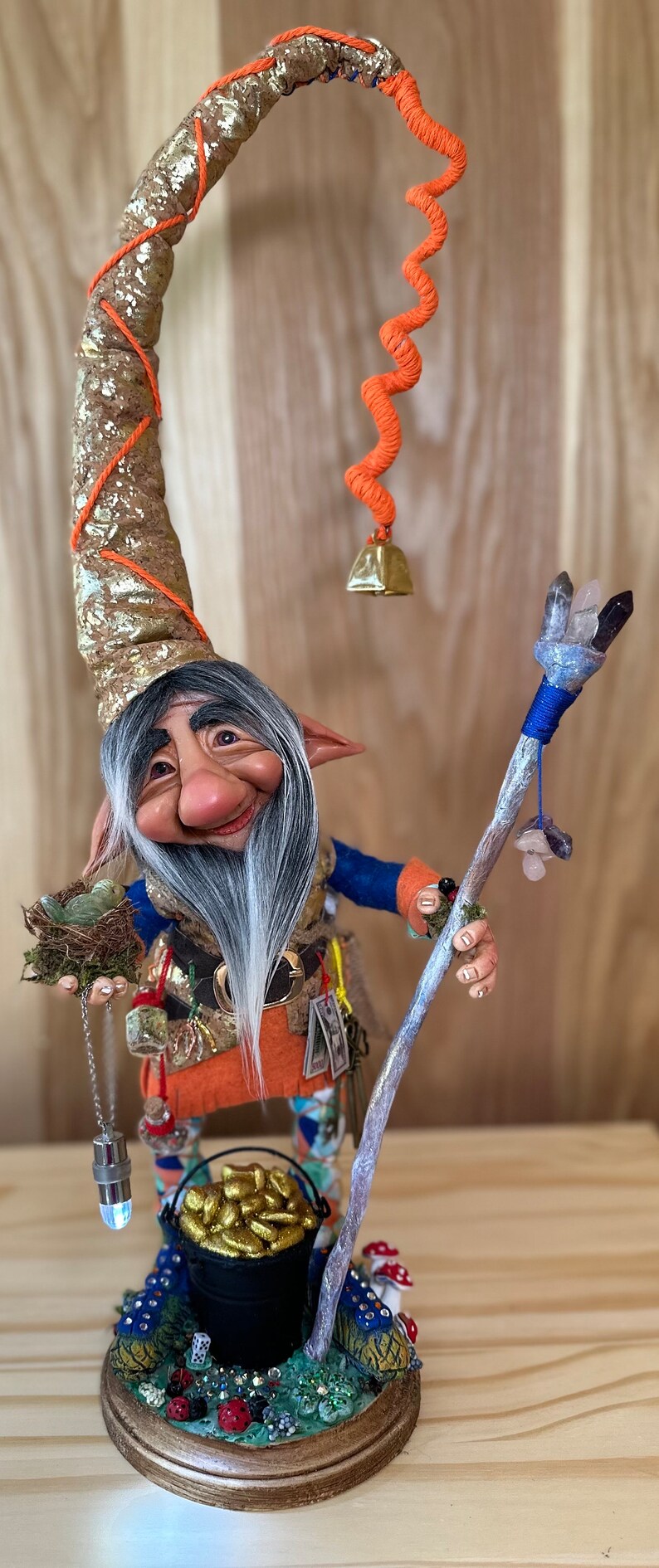 Duende De La Abundancia ,cumplidor De Deseos seres Mágicos magic Gnomo ...