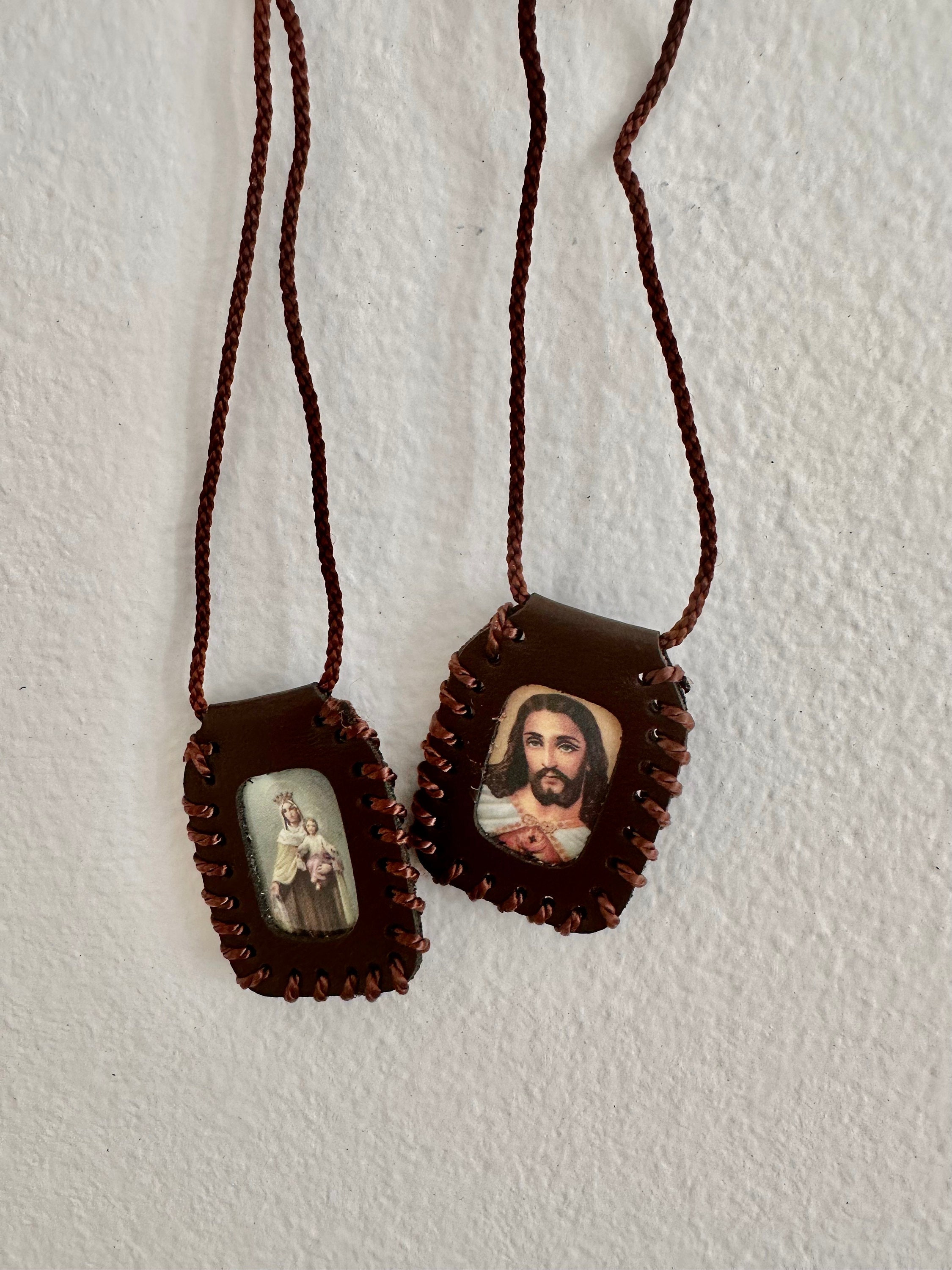 Escapulario Típico Colombiano..sagrado Corazón De - Etsy