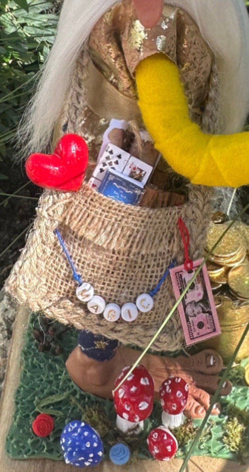 Duende De La Abundancia , Cumplidor De Deseos Con El Atrapasuenos ...