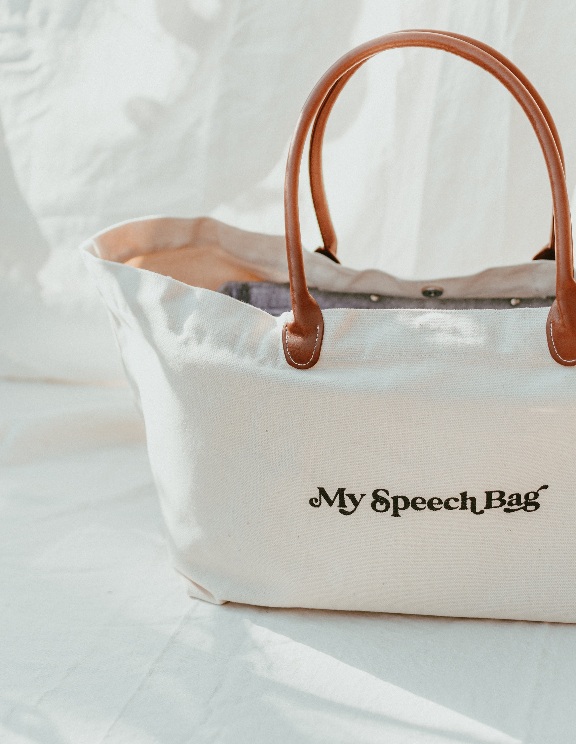 My Speech Bag Large Capacity Tote Speech Therapy Tote - Etsy