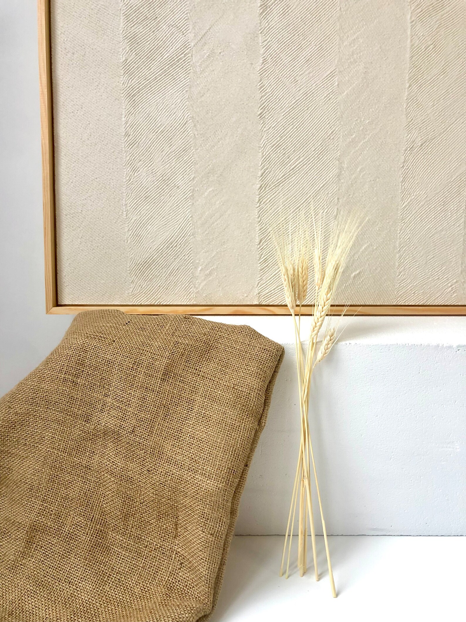 Plaster Textured Wall Art, Painting Minimal Wall Art, Modern 3D Wall ...