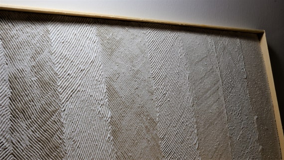 Plaster Painting Handmade Painting Textured Wall Art Abstract | Etsy