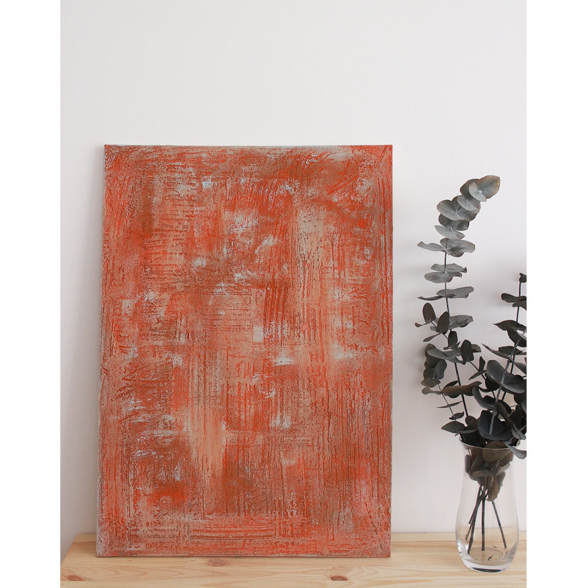 Textured Wall Art Abstract Paint 3D Wall Art Handmade Painting Modern ...