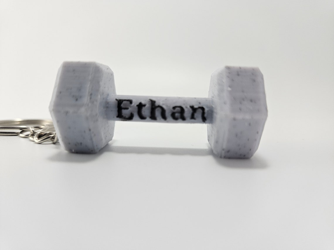 Barbell and Dumbell Keychain Bundle Custom Gift for Gym Lover Gifts for ...