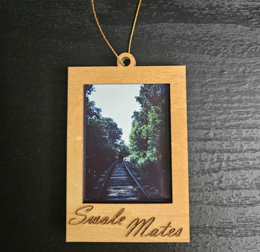 Swole Mates Polariod Mini Instax Film Car Ornament for Gym Rat Gift for ...