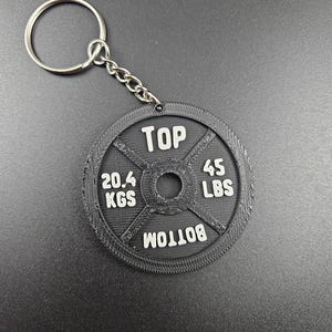 Custom Barbell Weight Keychain Gift for Gym Lover Gifts for Gym Buddy ...