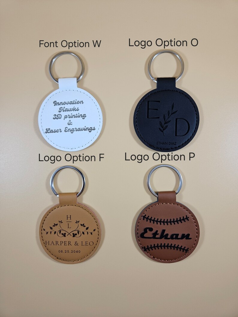 PU Leather Keychain Custom for Gifts for Birthdays for Kids Party Gifts ...