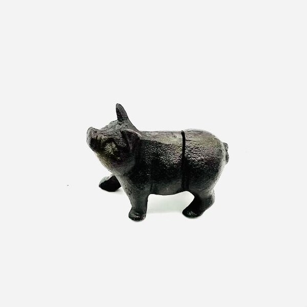 Cast Iron Pig - Etsy