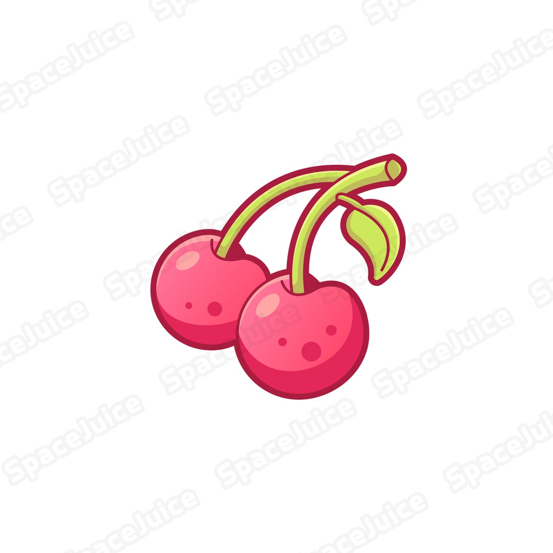 Cherry Clipart Instant Download Cute Food Graphics Cute Cherry T-shirt ...