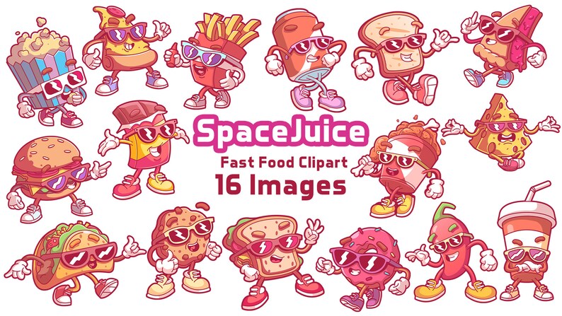 Kawaii Junk Food Clipart Cute Fast Food Download Kawaii Design Download ...