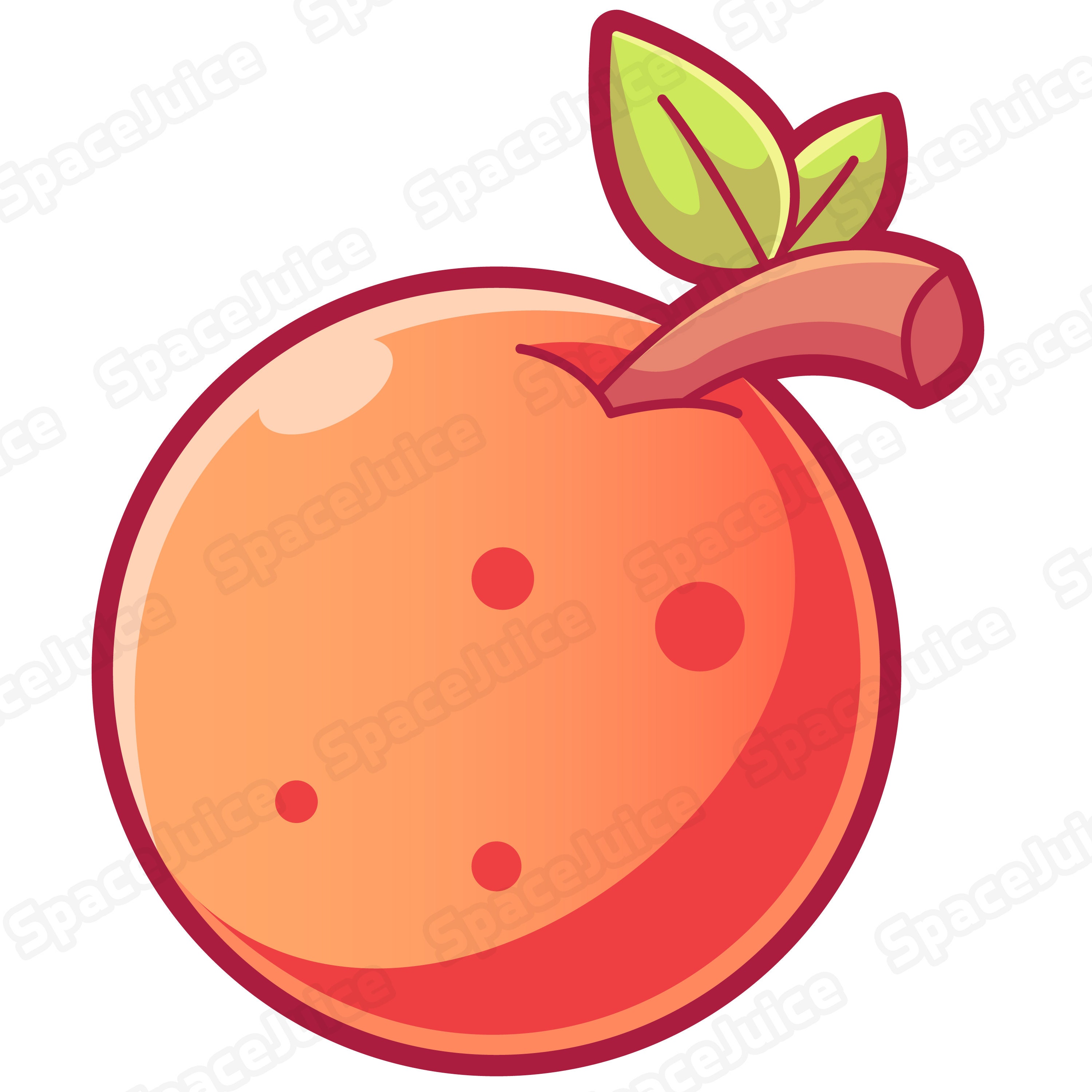 Fruits Clipart Pack, Kawaii Fruit Clip Art, Cute Fruits Clipart ...