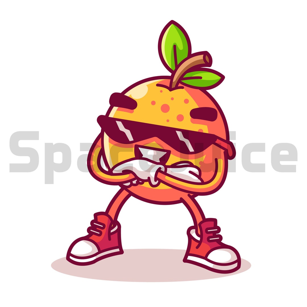 Cool Orange Clipart Orange Digital Download Summer Party Digital or ...