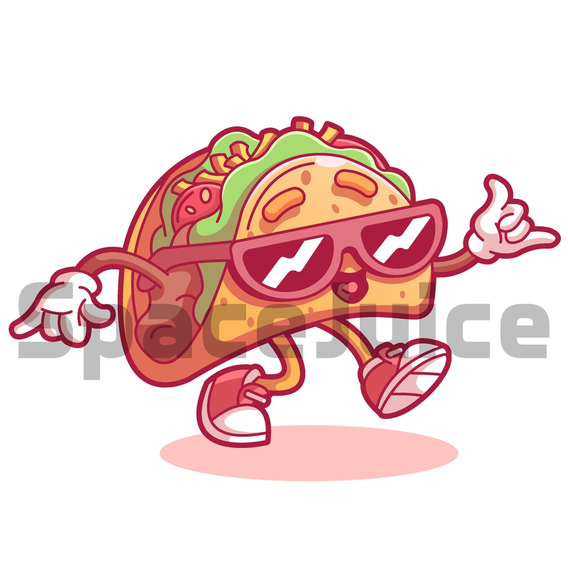 Kawaii Junk Food Clipart Cute Fast Food Download Kawaii - Etsy