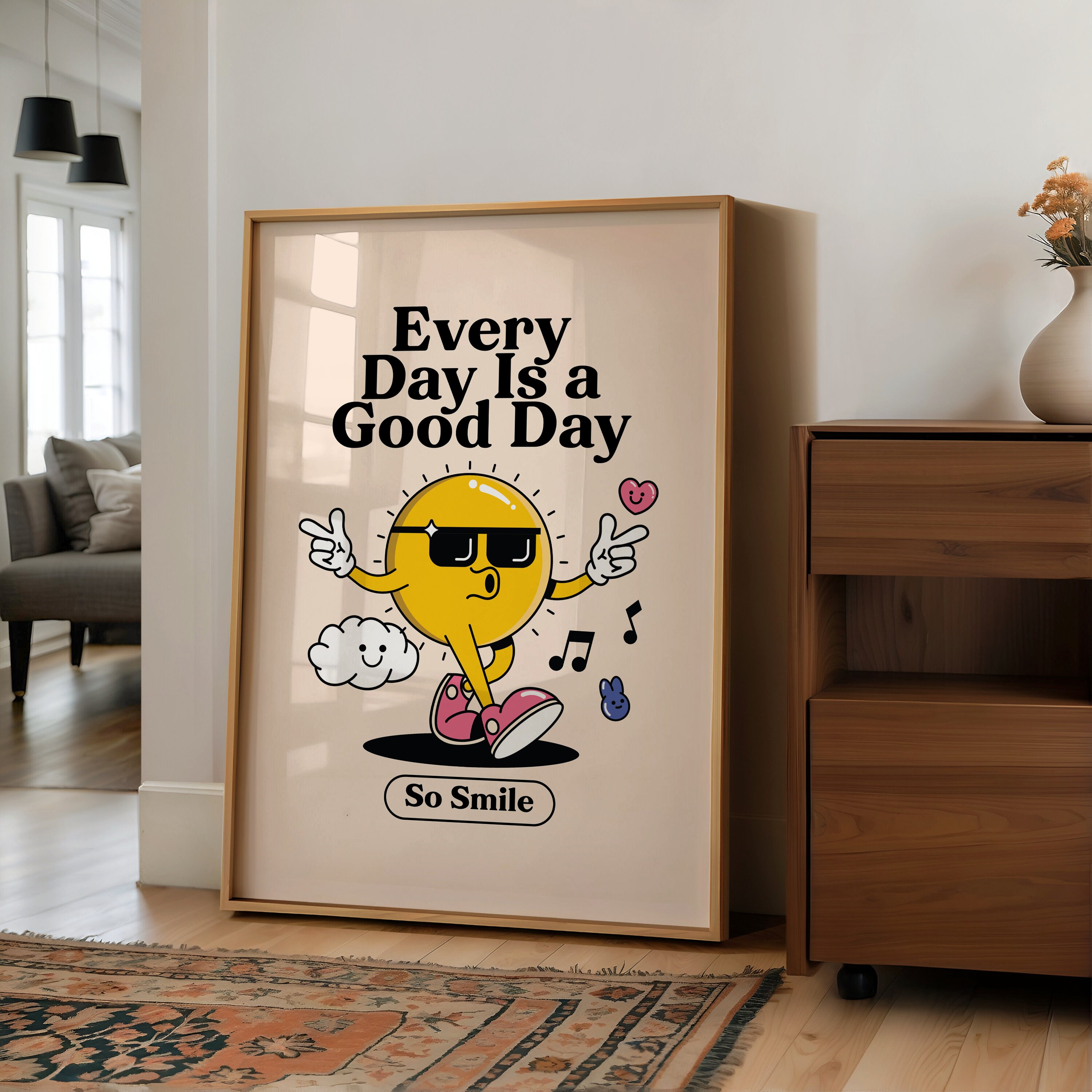 Retro Classroom Bundle: Colorful Growth Mindset Posters, Teacher ...