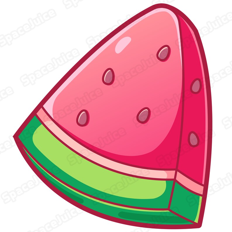 Fruits Clipart Pack, Kawaii Fruit Clip Art, Cute Fruits Clipart ...