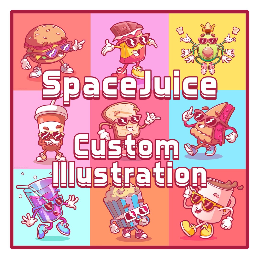 Custom Character Logo Clipart Commission Personalised - Etsy