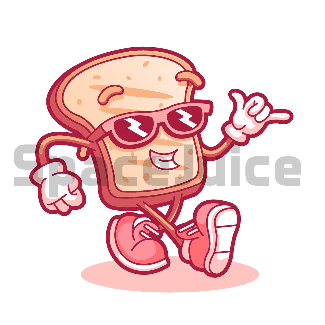 Cool Toast Clipart Digital Download Fast Food Digital or Printable ...