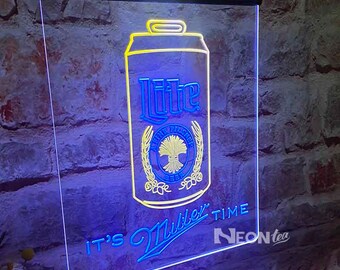 Miller Lite Sign - Etsy