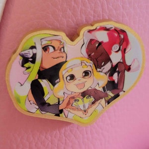 Agents Pin [SPLATOON] - Etsy