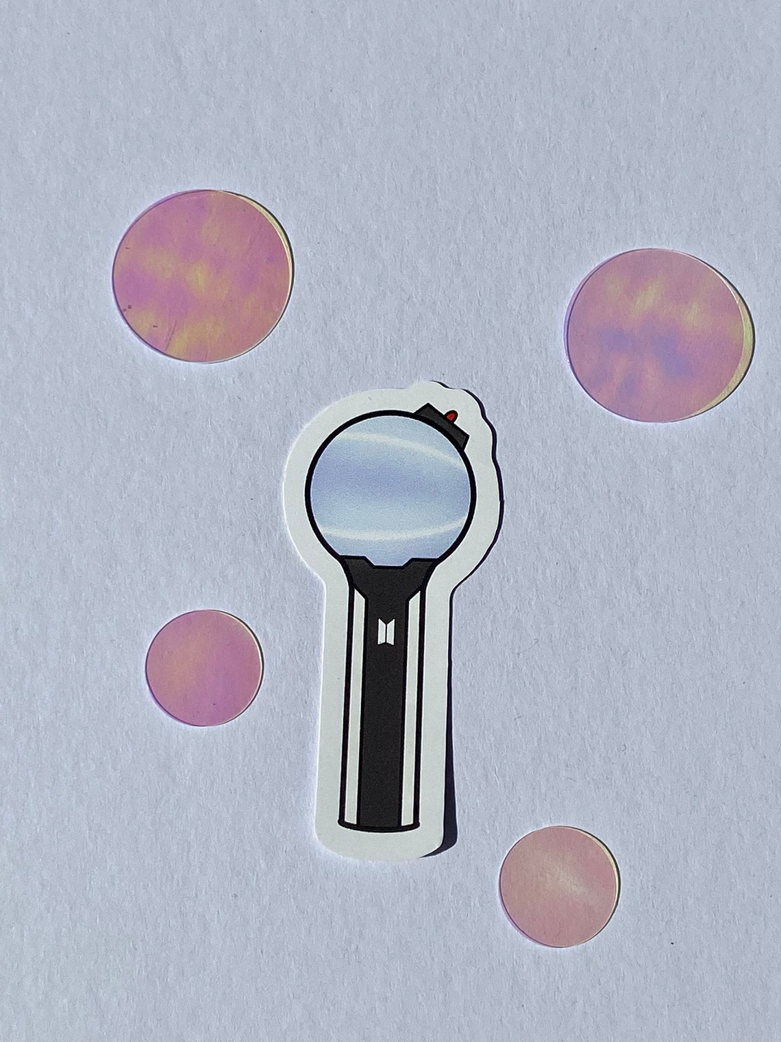 KPOP Light Stick Wand Sticker BTS Light Stick Army Bomb / - Etsy