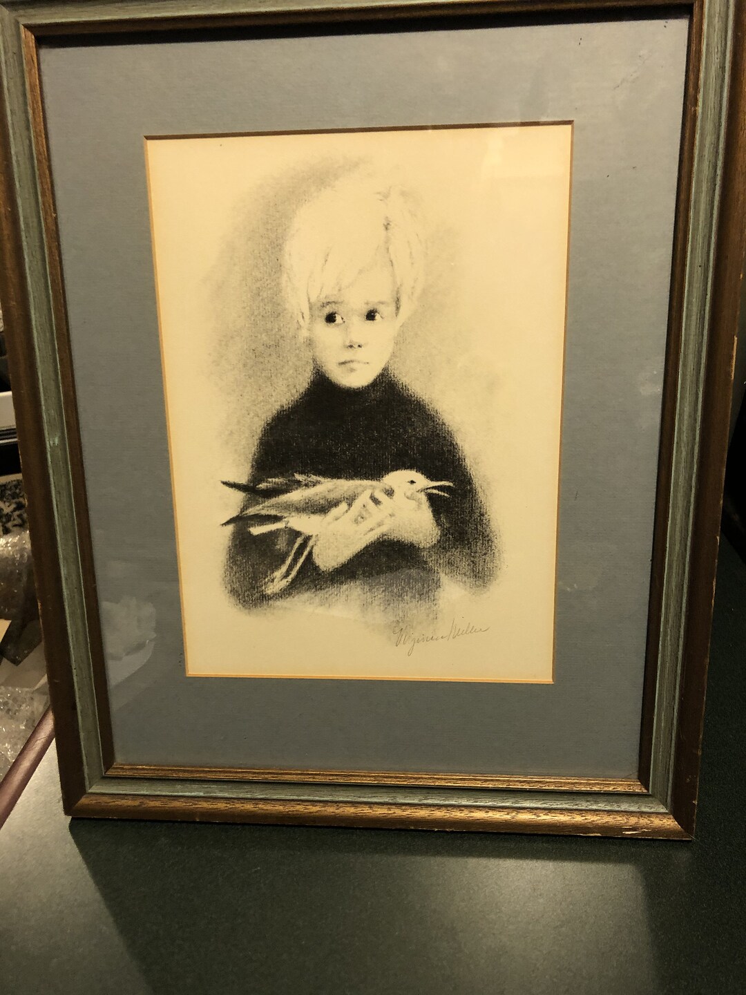 Virginia Miller Framed Lithograph USED - Etsy