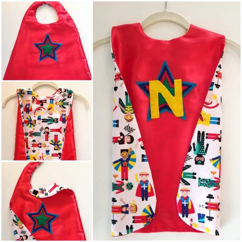 Personalized Superhero Cape - Etsy